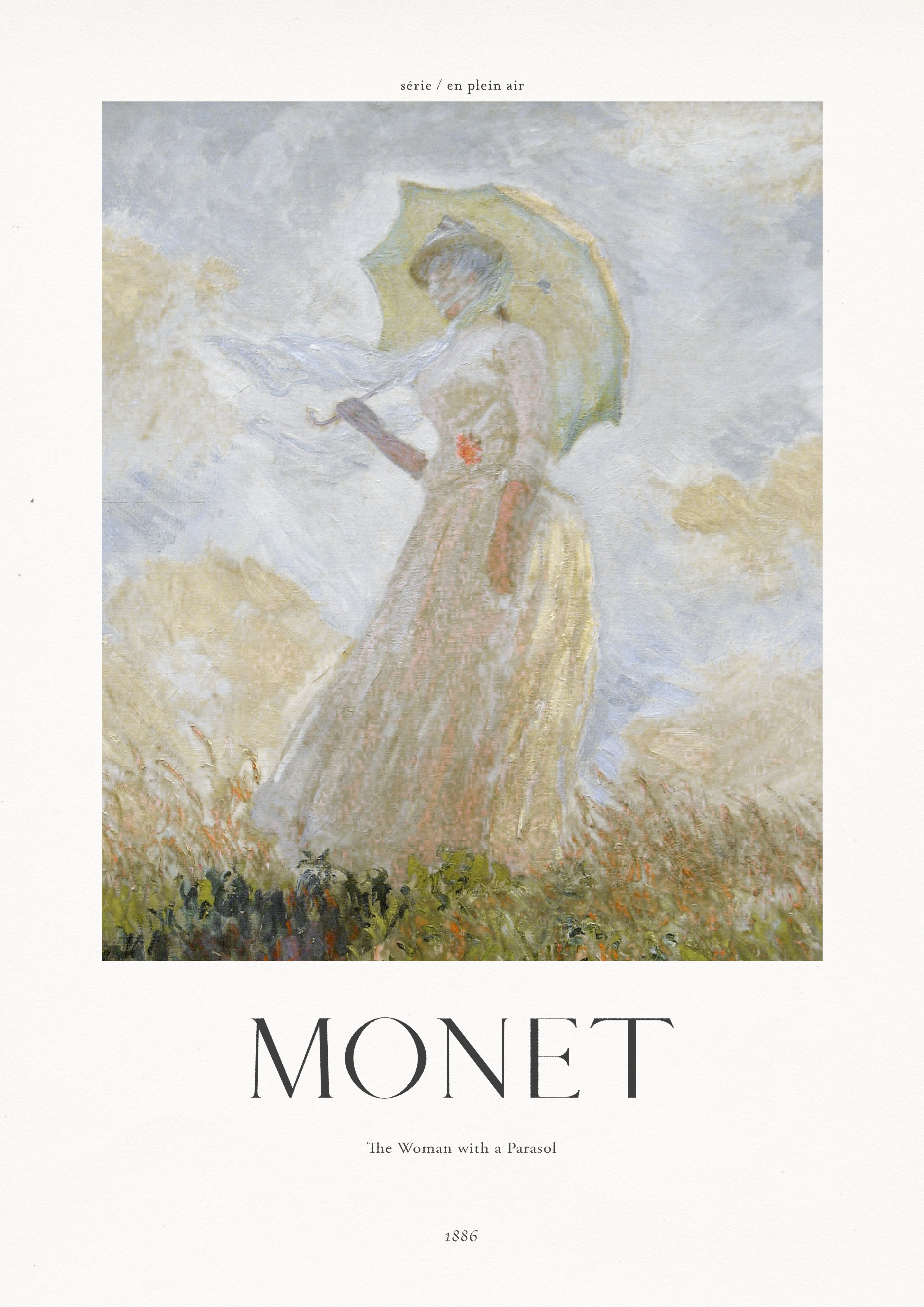 Monet Poster No. 01 – Cardinal Farmhouse